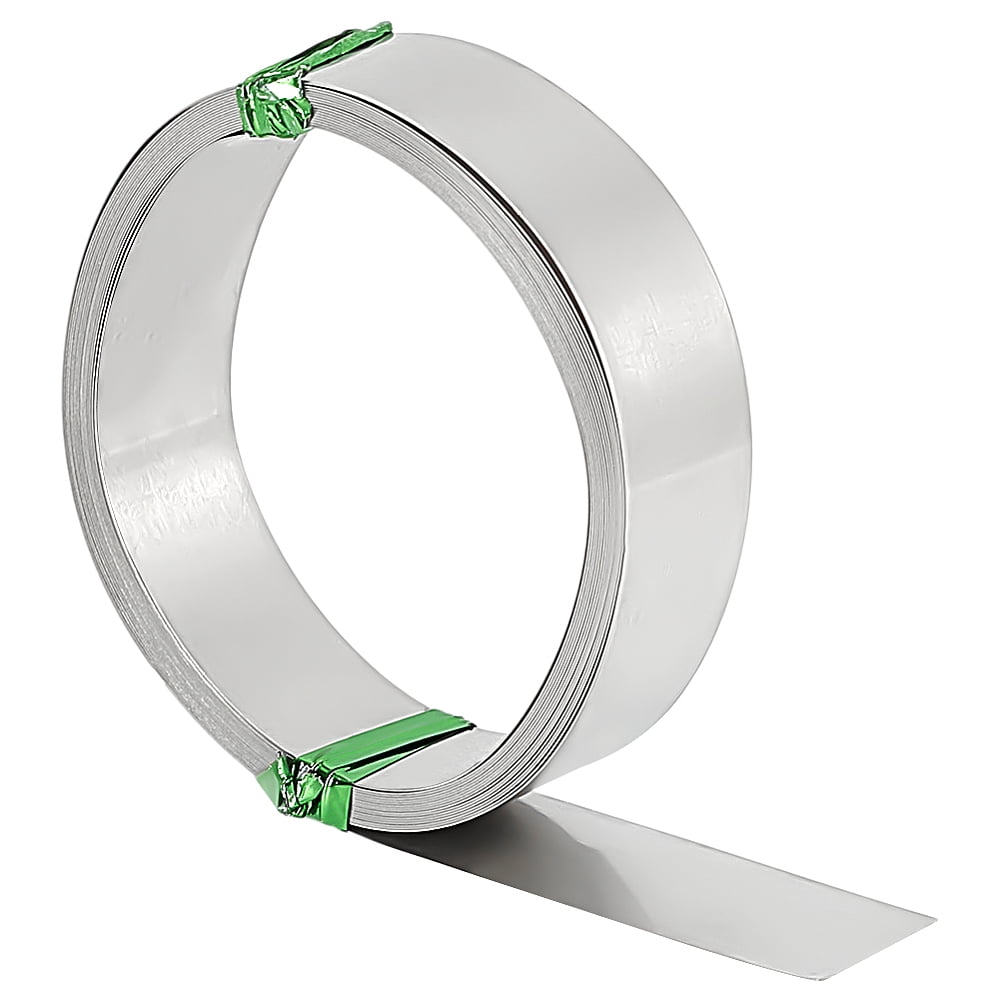 9.84 Ft Flat Bezel Wire 0.47 Inch Wide 32 Gauge Bendable Nickel Silver ...