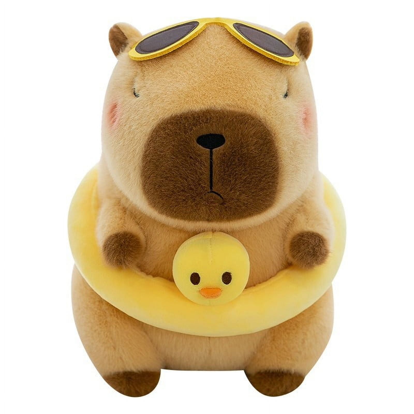 9.84 inch Capybara Plush Toy Hamberger Stuffed Animals, Cute Capybara ...