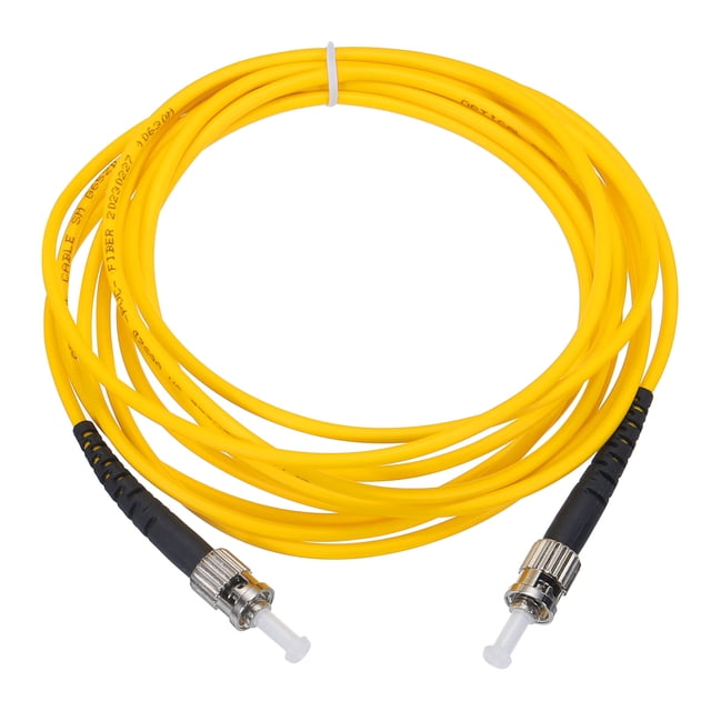 9.84Ft Single-mode Simplex Fiber Optic Patch Cable ST to ST for Router ...