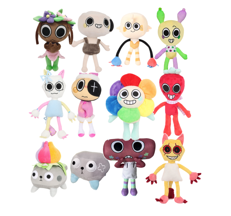 9.84Inch Dandy's World Plush Stuffed Animals Plushies, Bassie Dandys ...