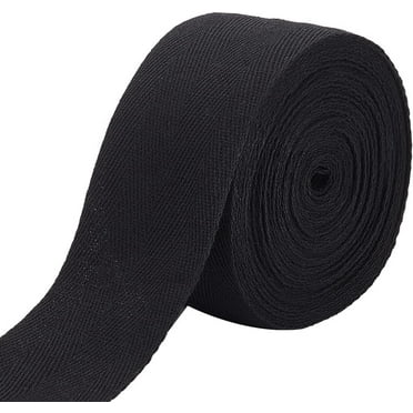 25 Yards Heavy Cotton Webbing 1" Herringbone Webbing Tape Roll 5 Colors ...