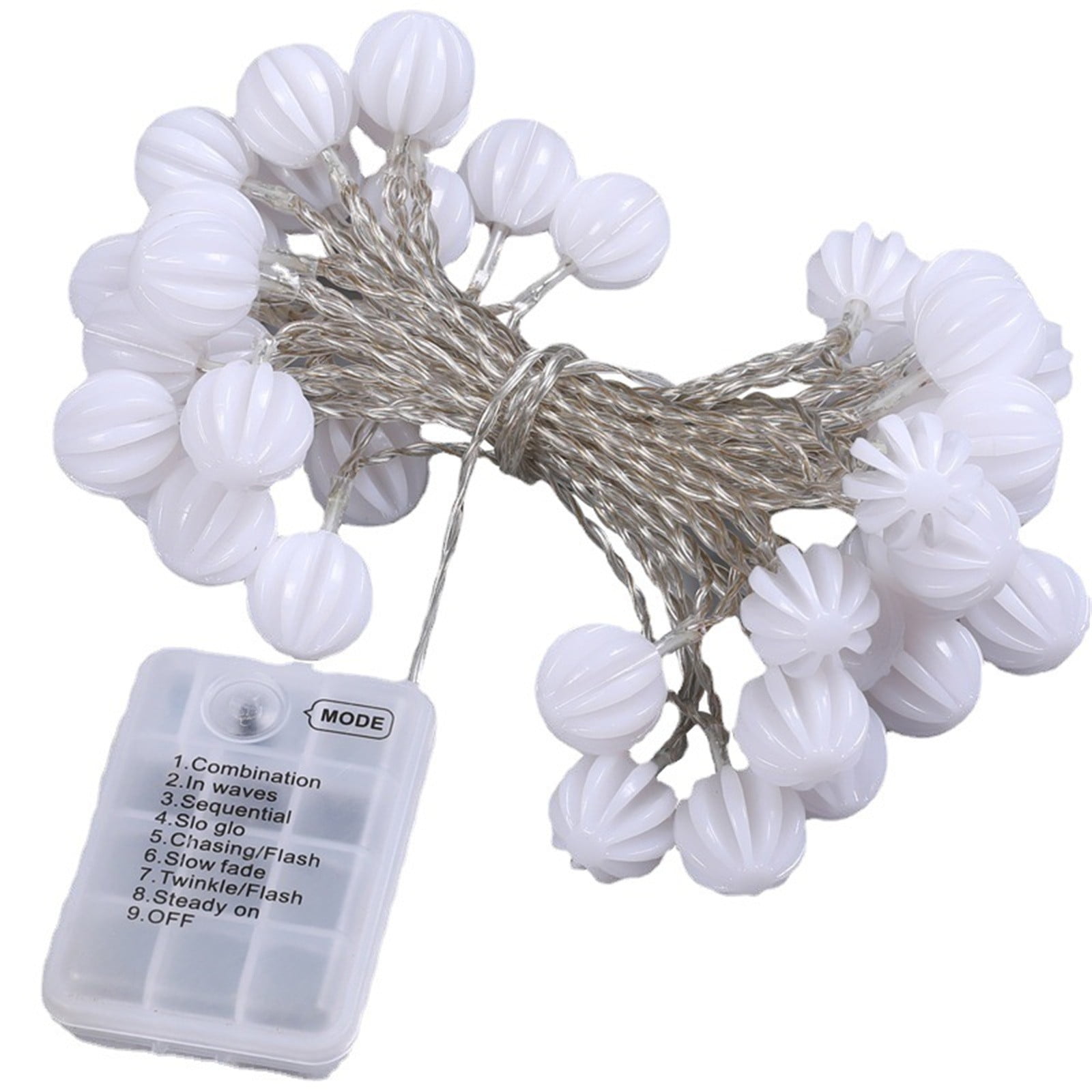 9.84ft 20 Globe String Lights with Remote Decorative Light Bubble Ball ...