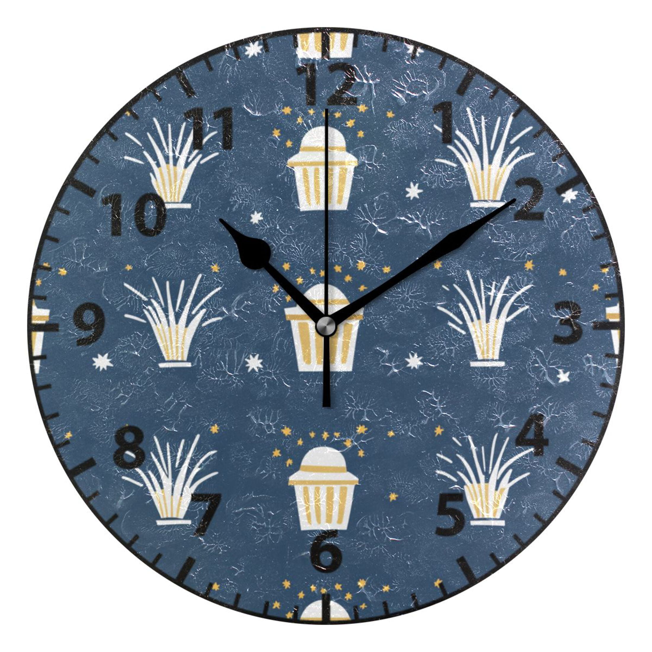 Art Minimalist Design Wall Clock Modern Small Clock Black Hands for ...