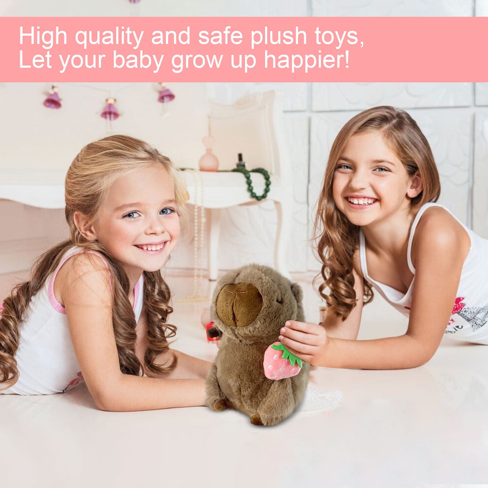 9.86" Capybara Plushies Toy, Kawaii Capybara Stuffed Animals Plush ...
