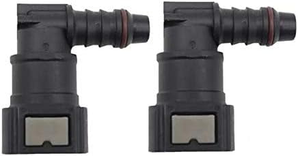 9.89 ID8 Curved Fuel Line Quick Connector, Urea Tube Fastener Pipe ...