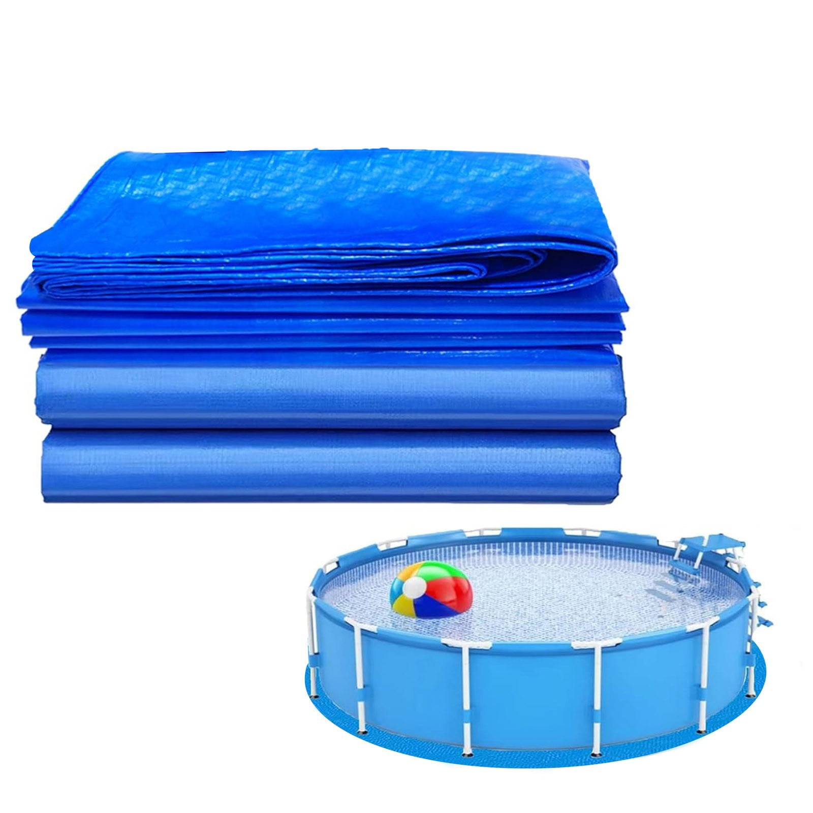 9.8FT Ground Pool Pads for Above Ground Pool Liner Pad, Pool Ground ...