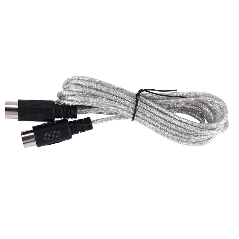 9.8FT Midi Male to Male DIN 5-Pin Music Instrument Extension Cable ...