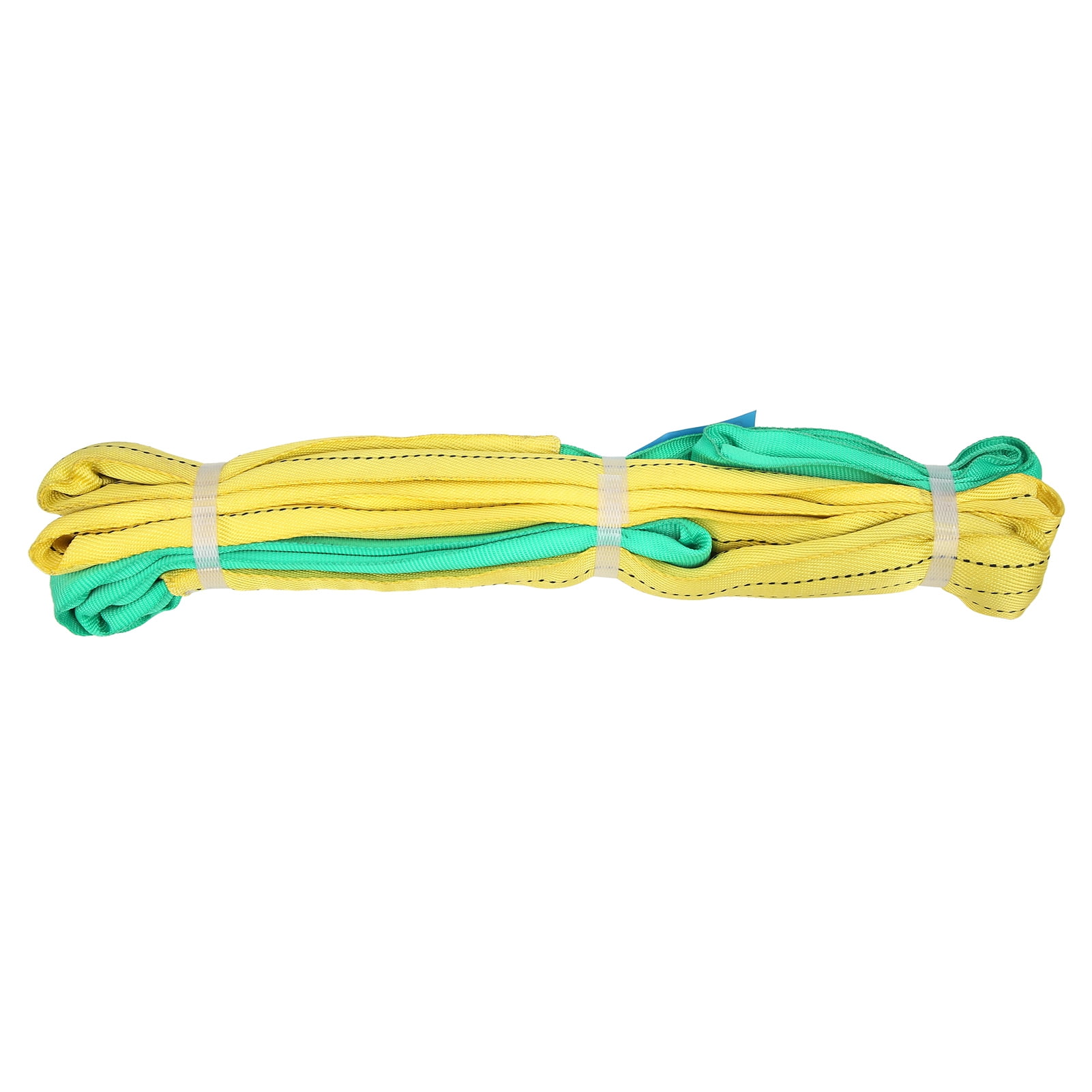 9.8ft 2T Flexible Lifting Sling Flat Industrial Hoisting Strap Double ...