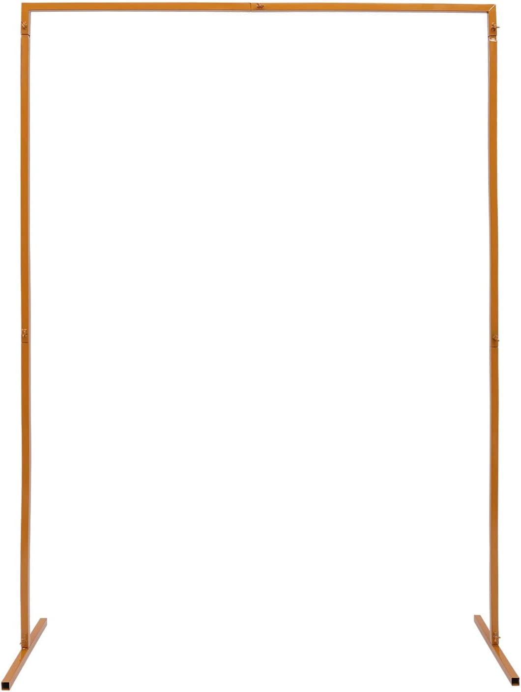 9.8ft Metal Flower Balloon Frame, Wedding Square Garden Arch Backdrop ...