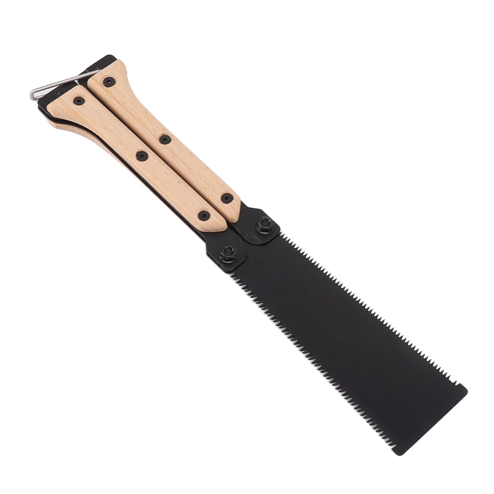 9.8in Folding Saw Steel Beech Foldable Sharp Double Side Camping Saw ...