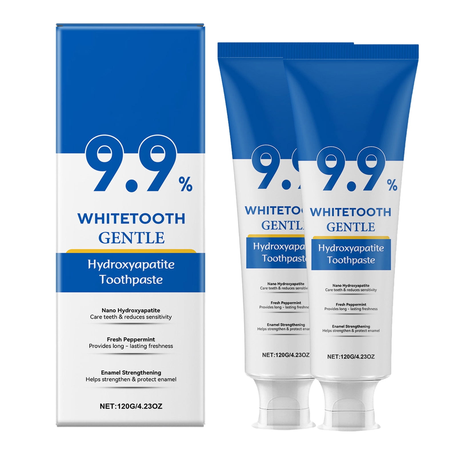 9.9% Whitetooth Gentle Hydroxyapatite Toothpaste Care Teeth & Reduces ...
