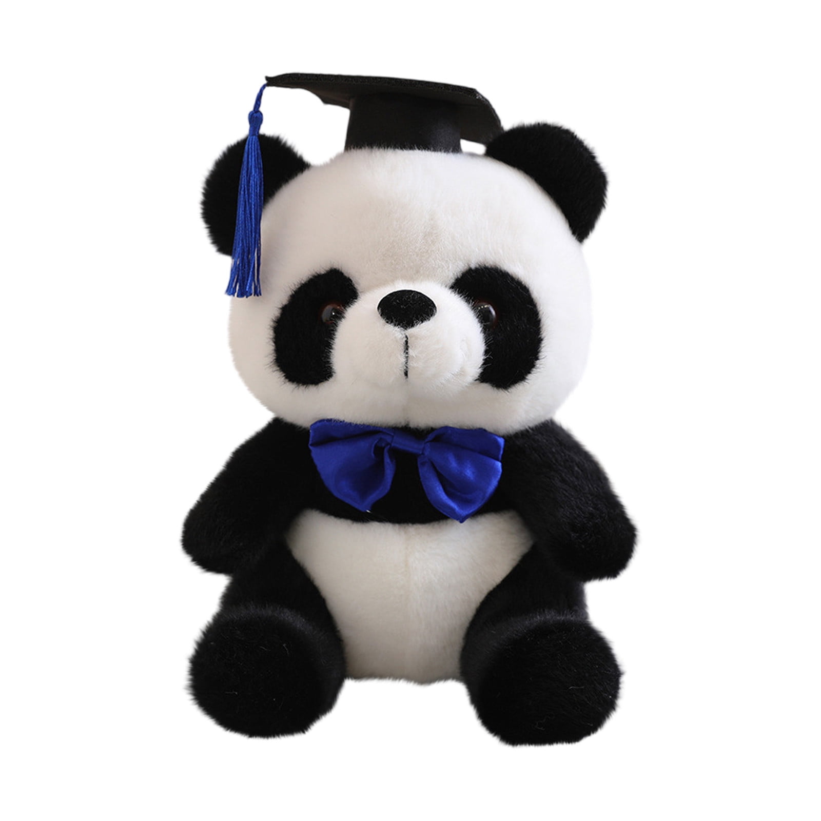 9.9in Kawaii Panda Stuffed Animals Plush Toys 2025 Graduation Birthday ...