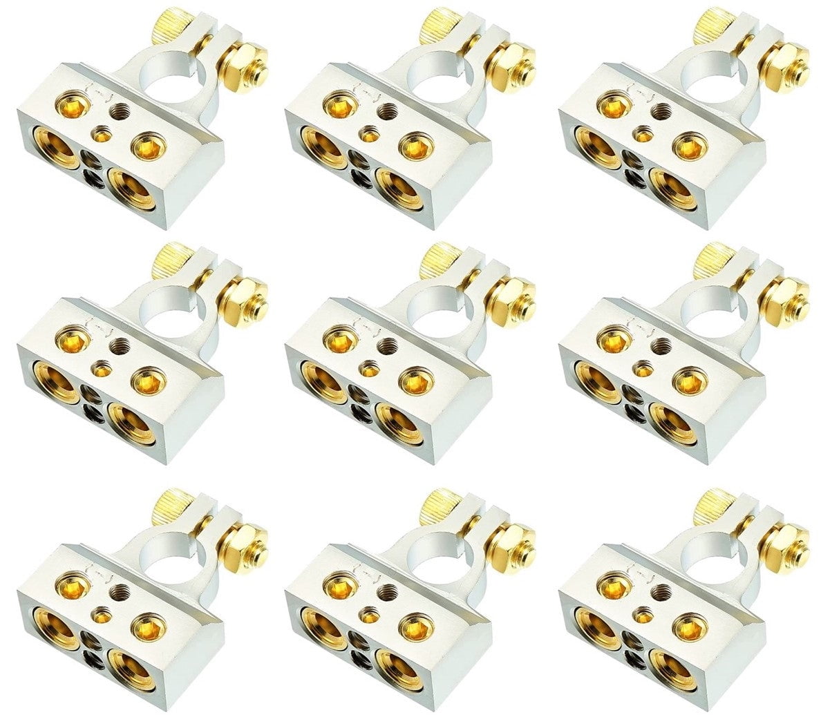 9 American Terminal ABTC300N 0/2/4/6/8 AWG Single Negative Power ...