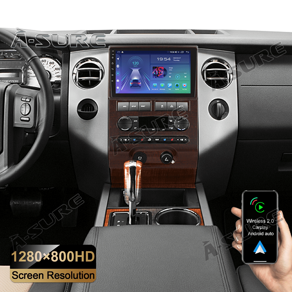 9" Android 13 Wireless CarPlay Car Stereo Radio for Ford Expedition ...