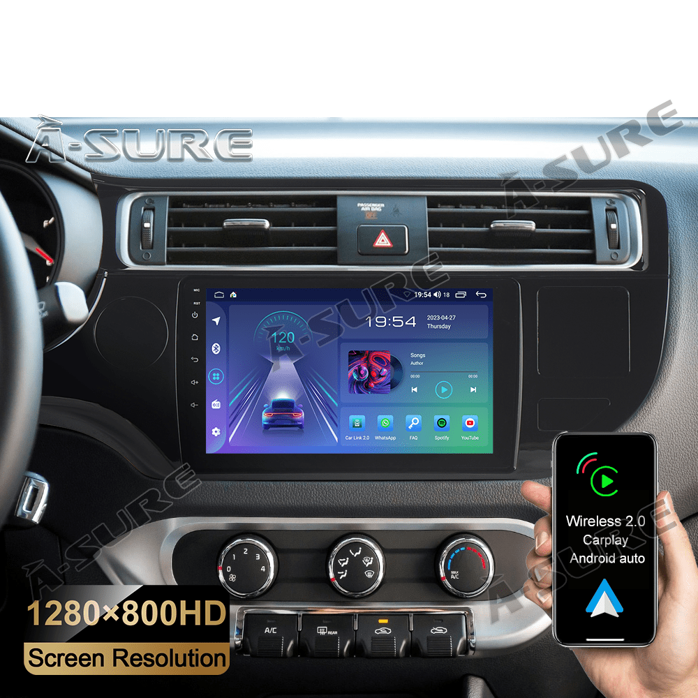 9" Android 13 Wireless CarPlay Car Stereo Radio for Kia Rio iii UB ...