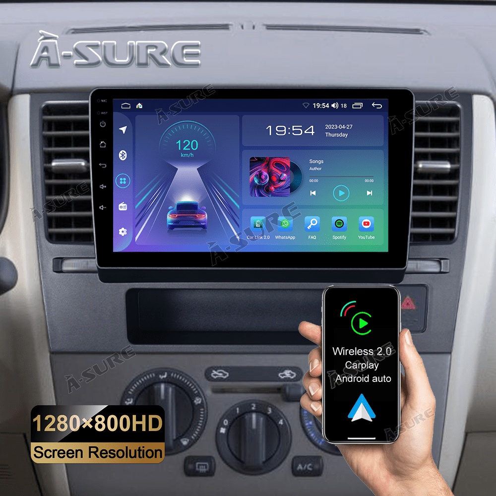 Apple CarPlay Android 11 Stereo Bluetooth Audio for Nissan Versa 2007 ...