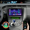 9" Android 14 Car Stereo 2+64GB Radio for Toyota Prius 2010-2015 with ...