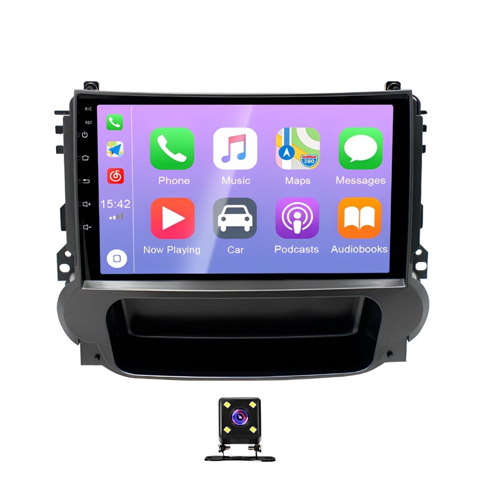 9" Android 15 Car Stereo GPS Navigation 2+32G Wireless CarPlay Android ...