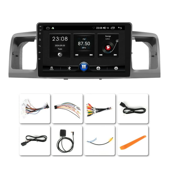 9" Android Car Stereo for Toyota Corolla 2003-2008, 2+32G with Android ...