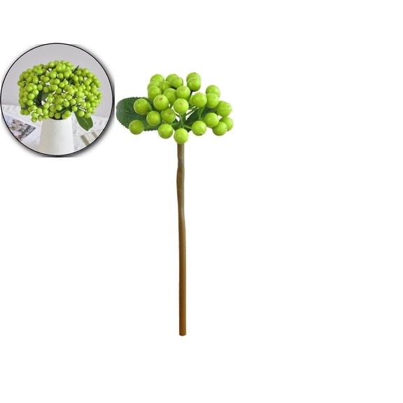 Artificial Berries for Holiday and Home Decor in Red, Gold, and Orange