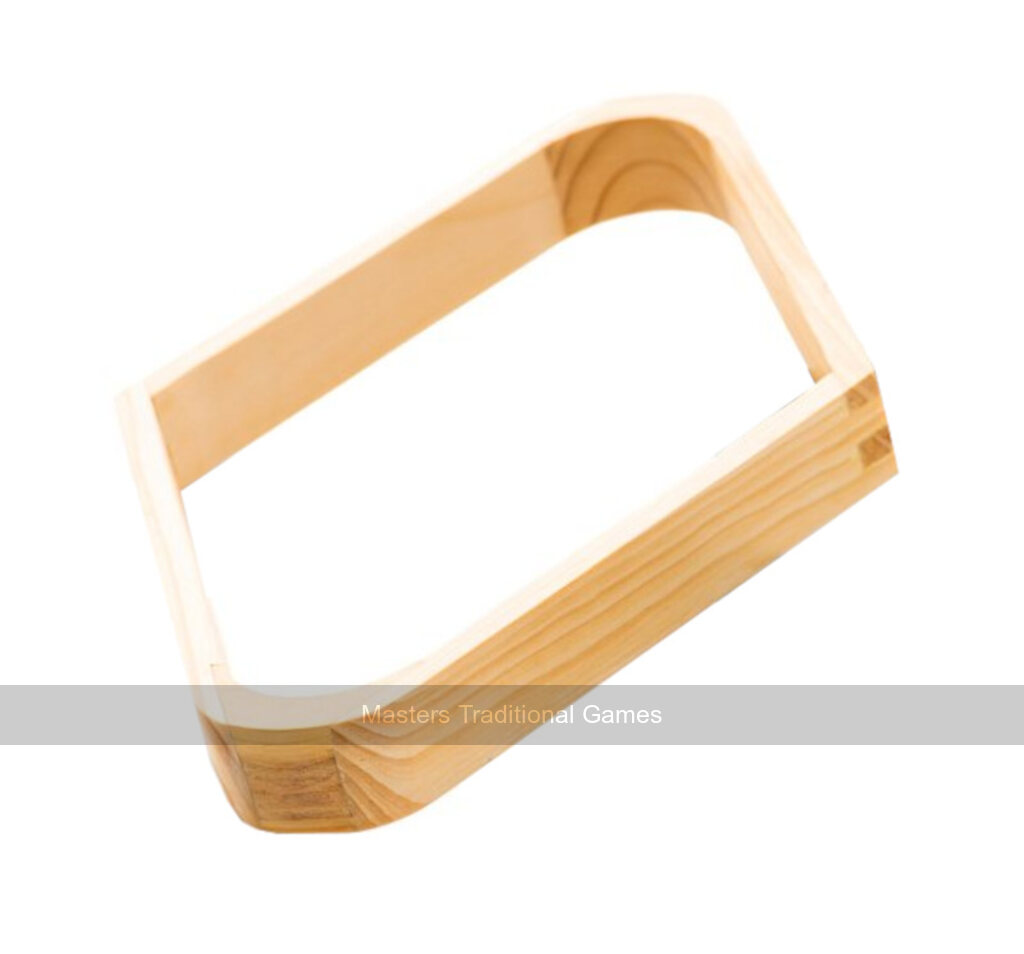 9 Ball Pool Rack - wooden, for 2 1/4 inch balls - Walmart.com