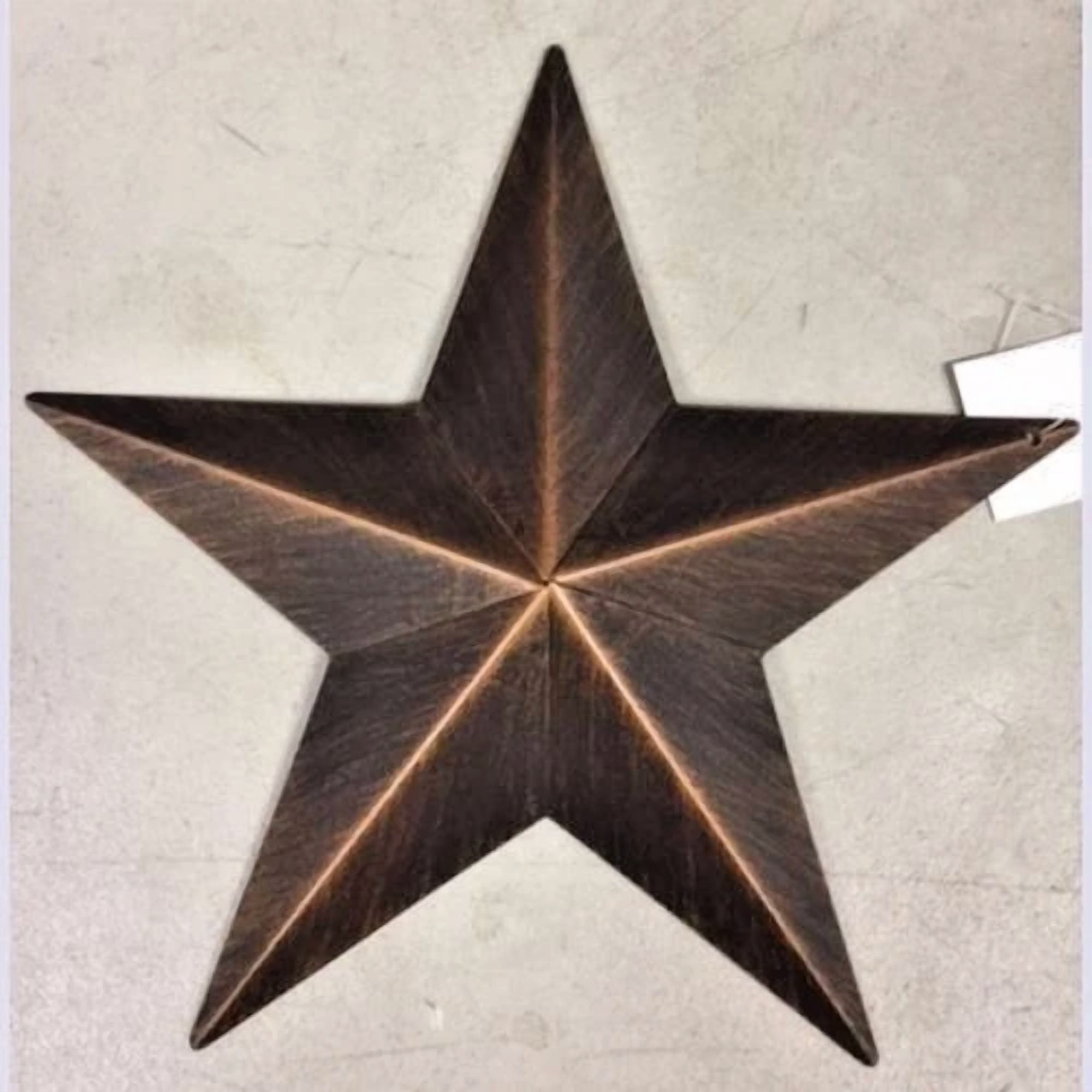 9 Barn Star Metal Art Rustic Bronze Western Home Decor Rusty Art ...