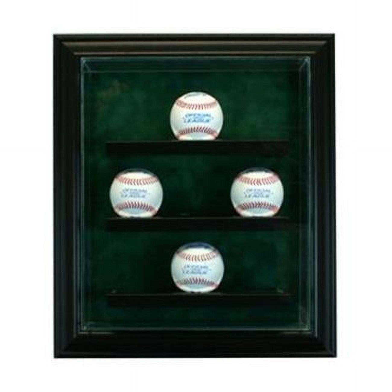 9 Baseball Cabinet Style Display Case, Black - Walmart.com
