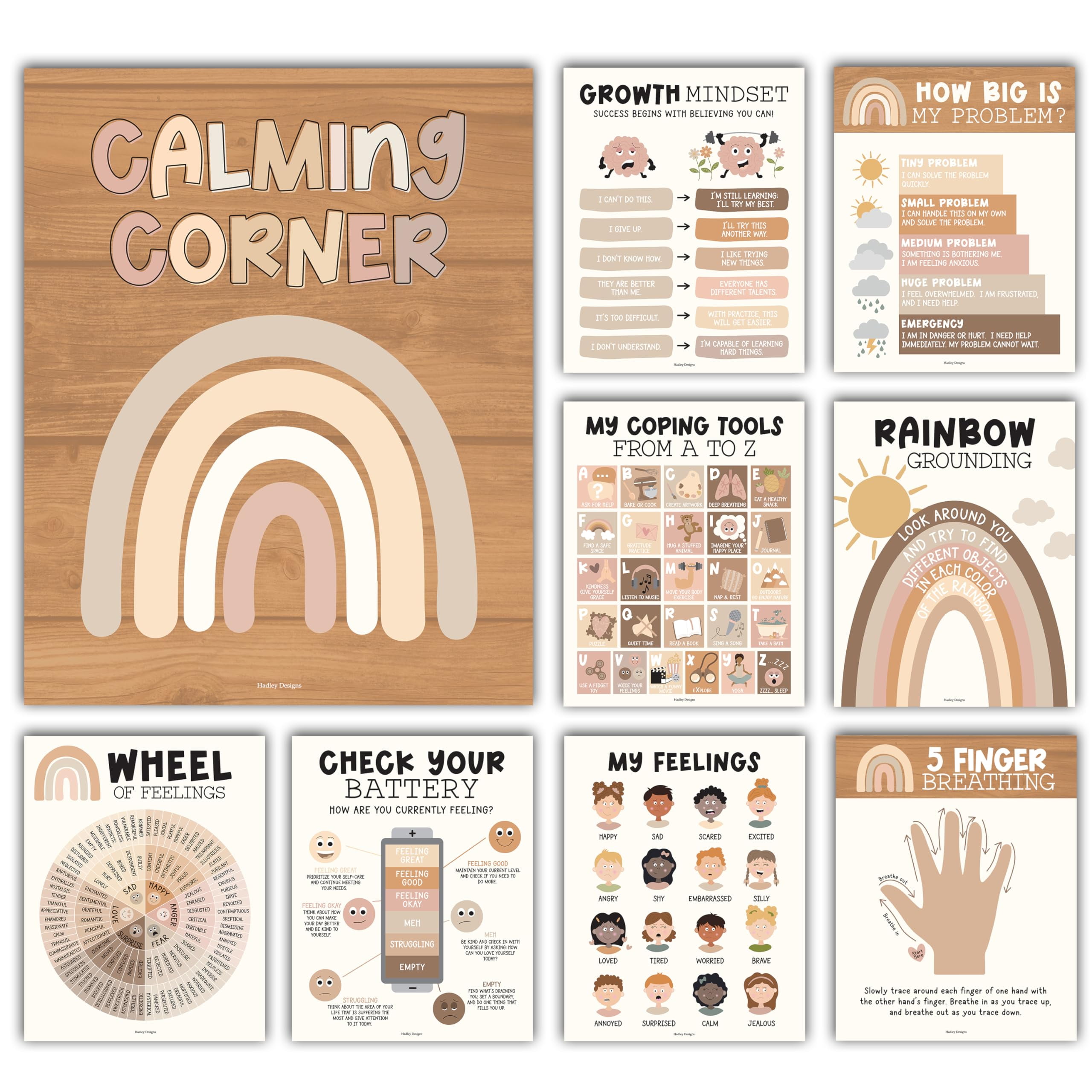 9 Boho Calming Corner Posters For Classroom Must Haves For Teachers ...