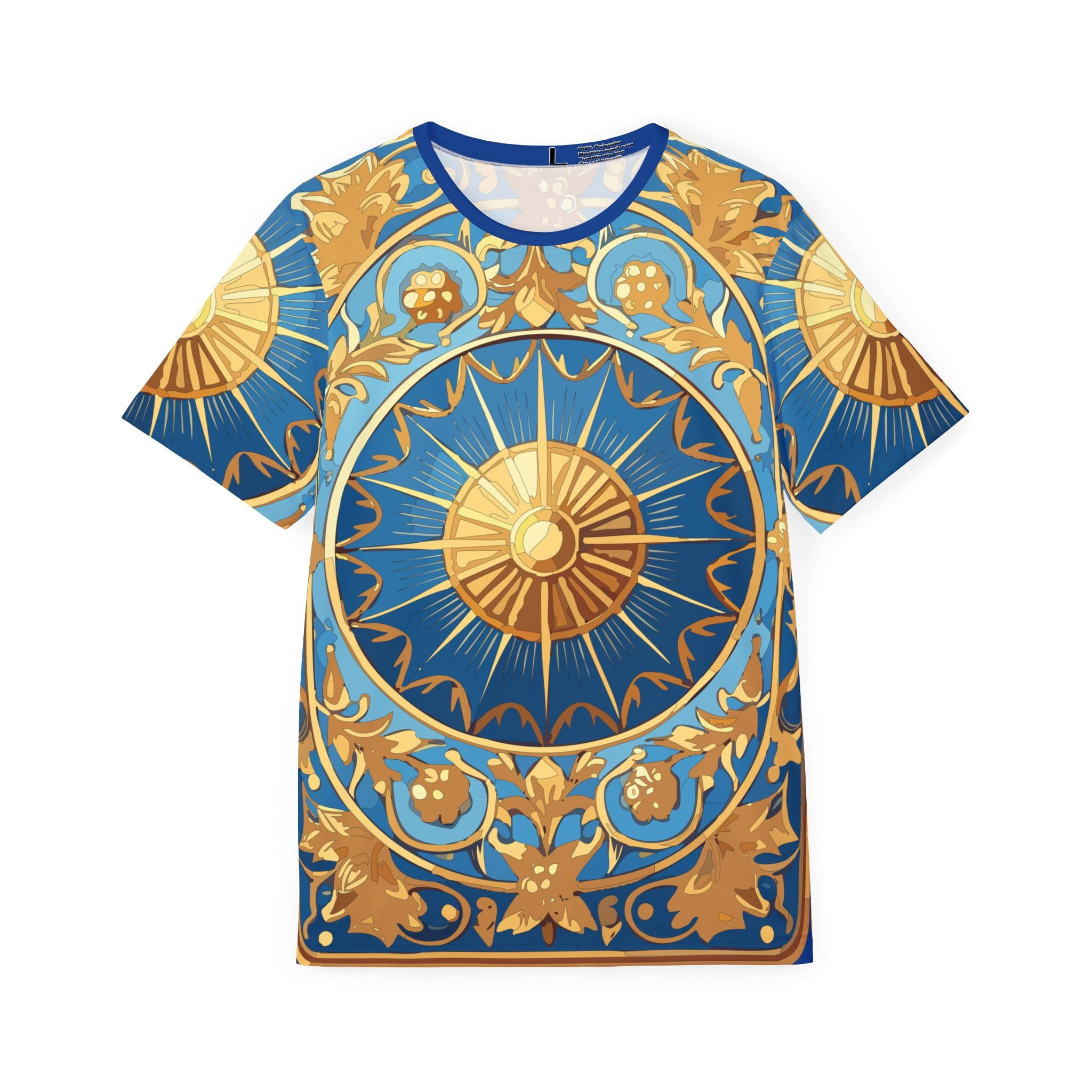 9-Card Deck Graphic T-Shirt, Art Design Poly Shirt, All Over Print ...