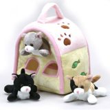 9" Cat Finger Puppet House - Walmart.com