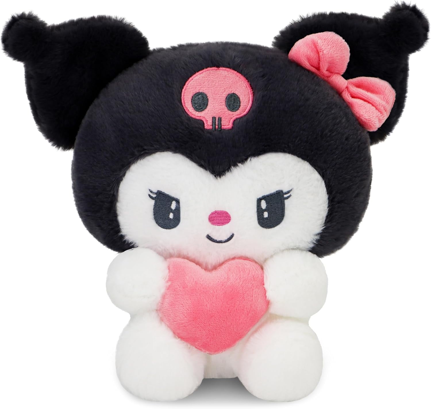 9" Cat Plush with Hearts Love, Kawaii Cat Stuffed Animal Pillow Soft ...