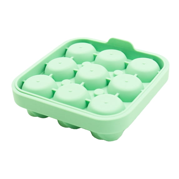 9 Cavity Square Rose Silicone Mold Ice Cube Tray For Chocolate Candy ...