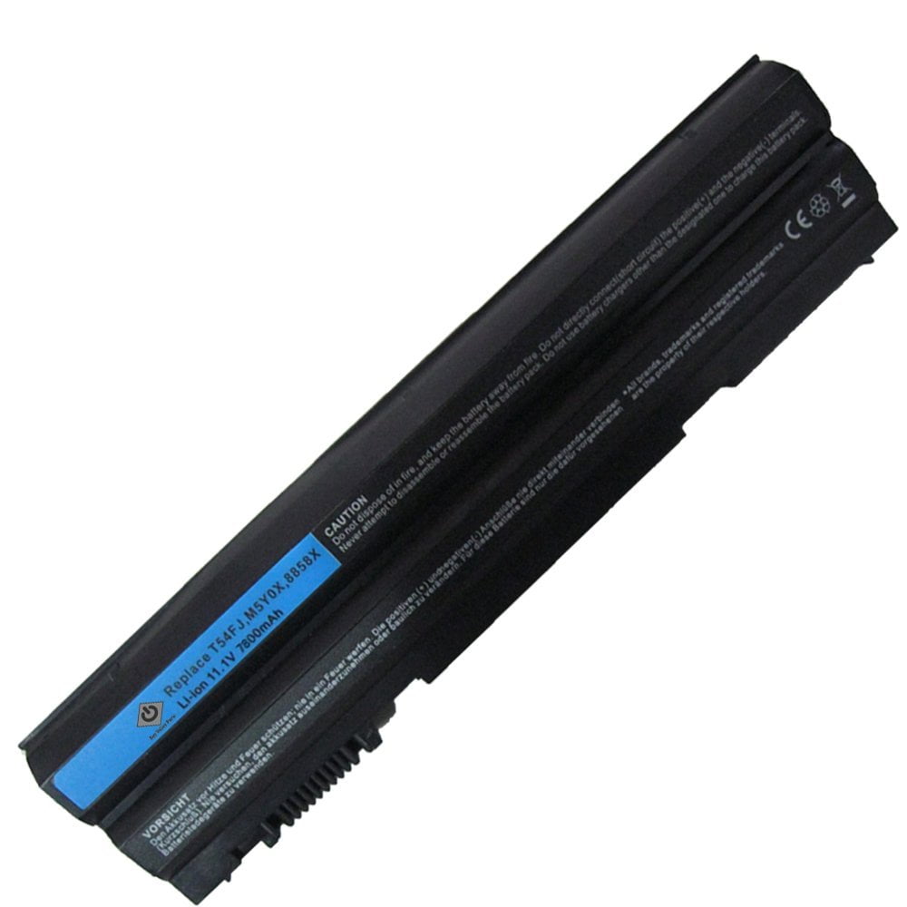 9-Cell 11.1V 7800mAh Extended Replacement Battery for DELL Latitude ...
