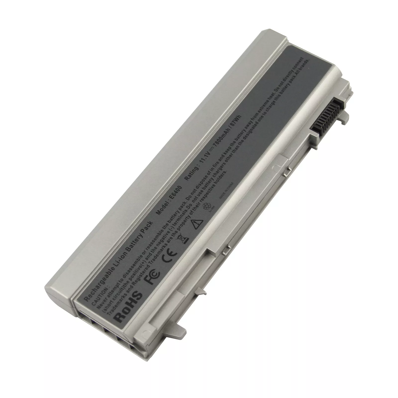 9 Cell 11.1V 7800mah Battery For DELL LATITUDE E6400 E6410 Type W1193 ...