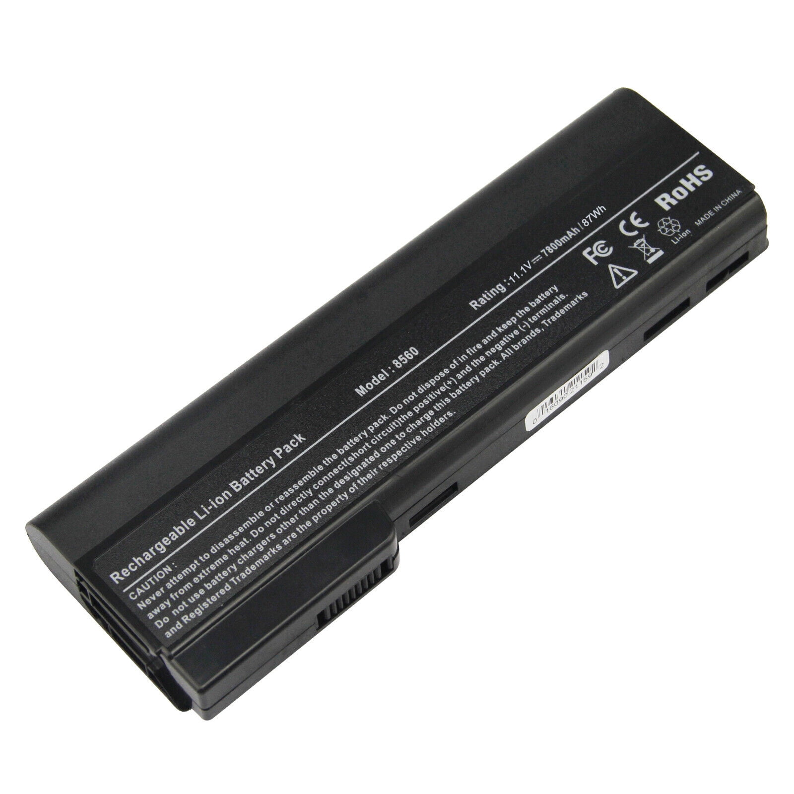 9 Cell Battery for HP EliteBook 8460W 8460P 8560P 8470P Prob 6560b ...