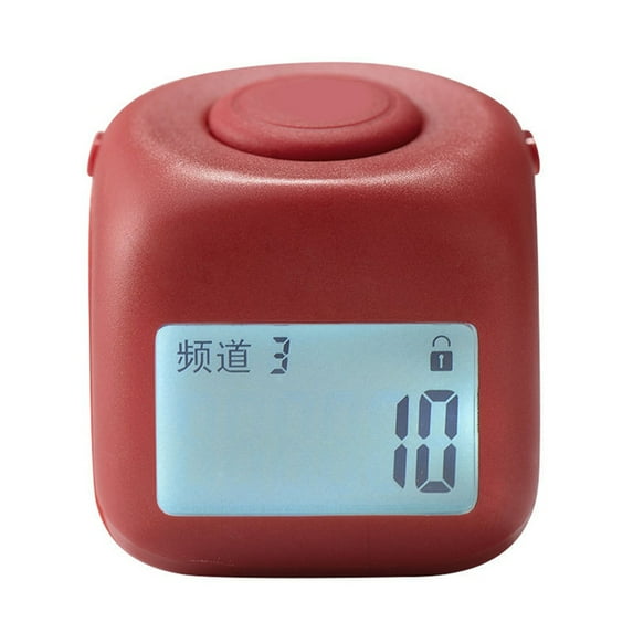 9 Channels Hand Tally Counter Portable FingerRing with Lock Function ...