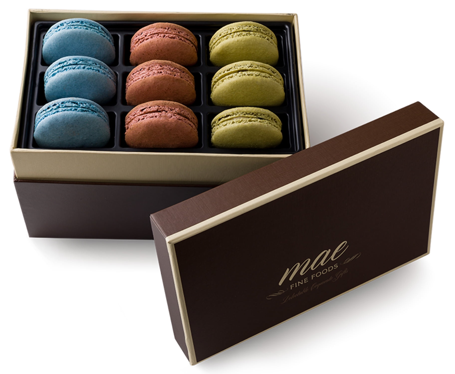 9 Classic French Macarons Gift Box - Walmart.com