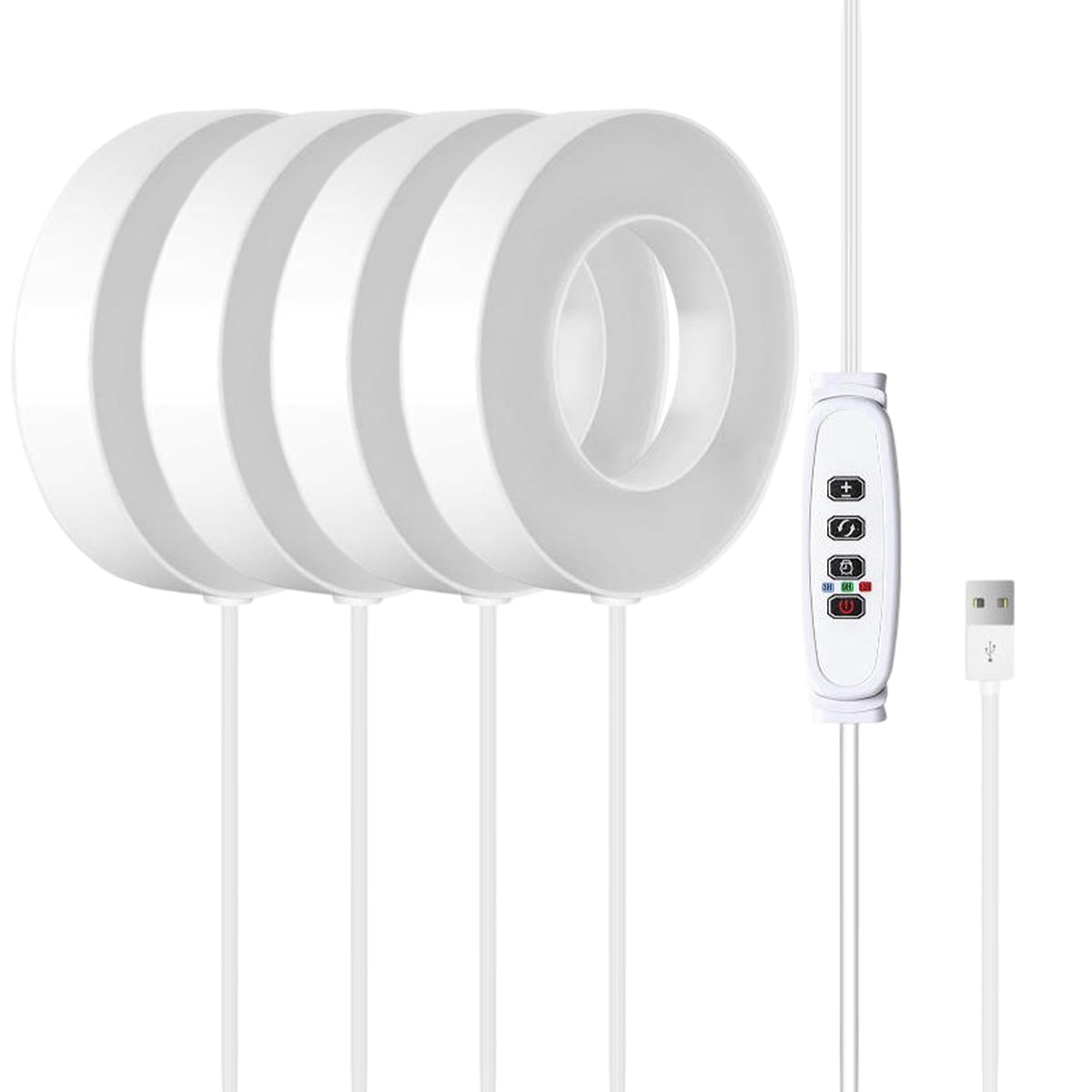 9 Cm Led Plant Light, Full Spectrum Plant Light For Indoor Plants ...