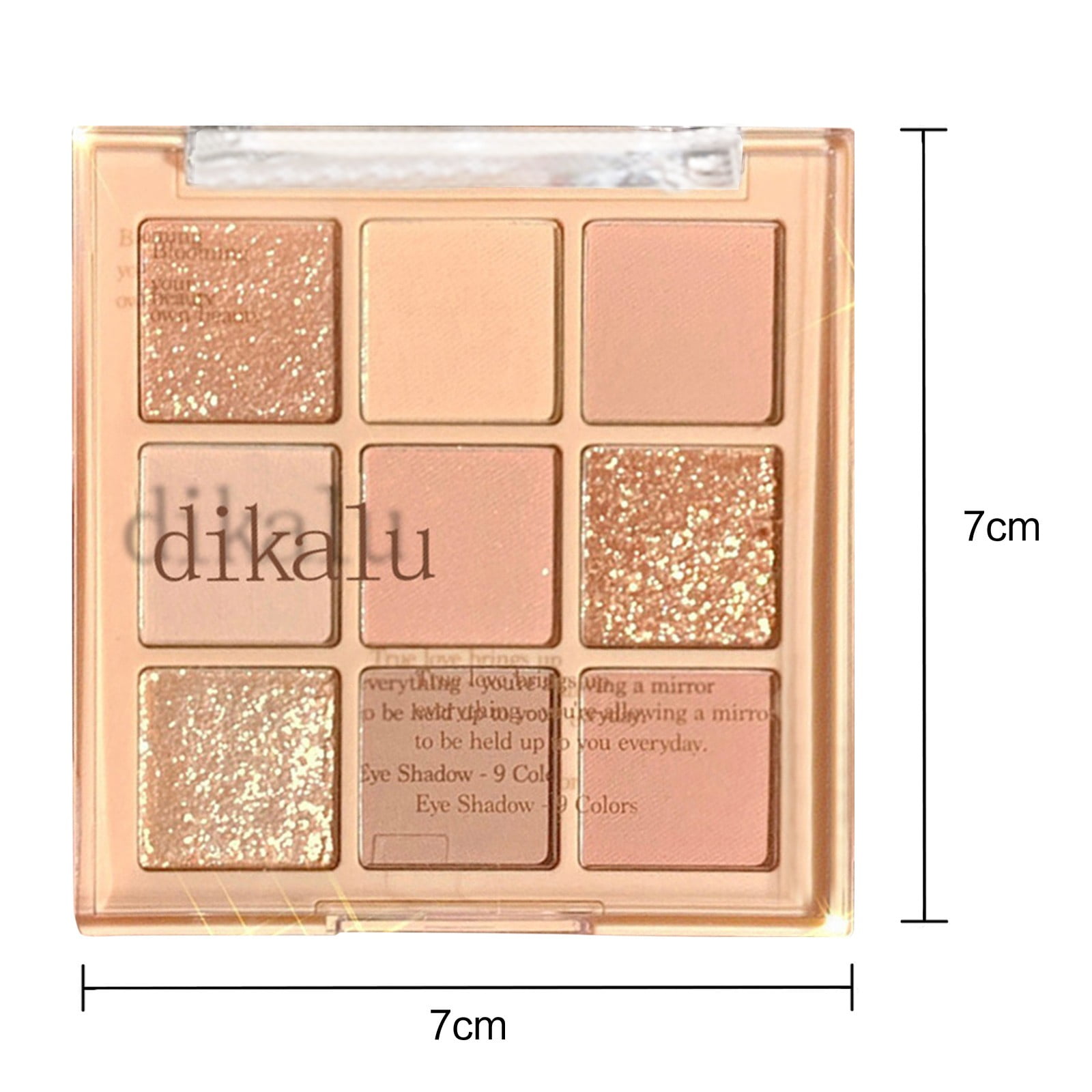 9 Colors Eyeshadow Glitter Eyeshadow Long Lasting Makeup Stick ...