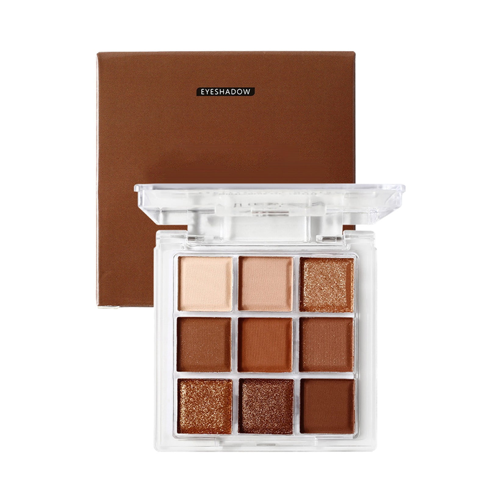 9 Colors Eyeshadow Palette, Matte Shimmer Glitter Eye Shadow Palette ...