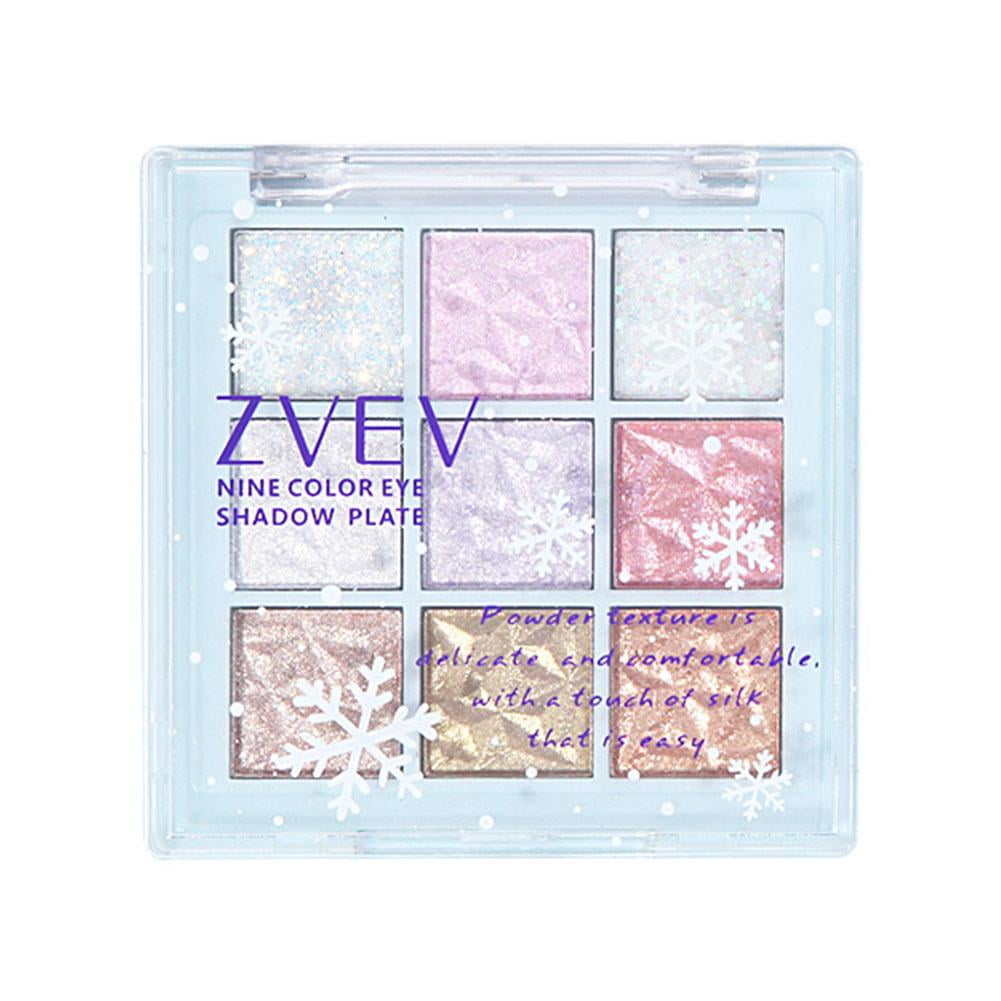9 Colors Glitter Snowflake Eyeshadow Palette Dream Pearly Girl Shadow ...