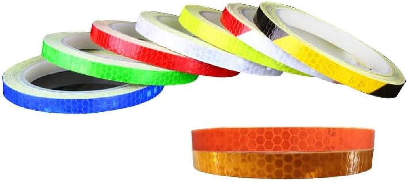 9 Colors Neon Reflective Tape Outdoor Waterproof Reflective Tape Night ...