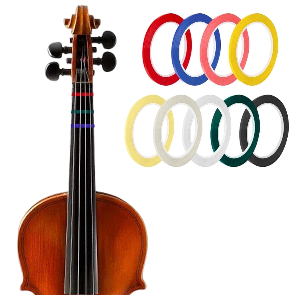 9 Colors Total 649.6 Yard Violin Fingering Tape Cello Tape Violin ...
