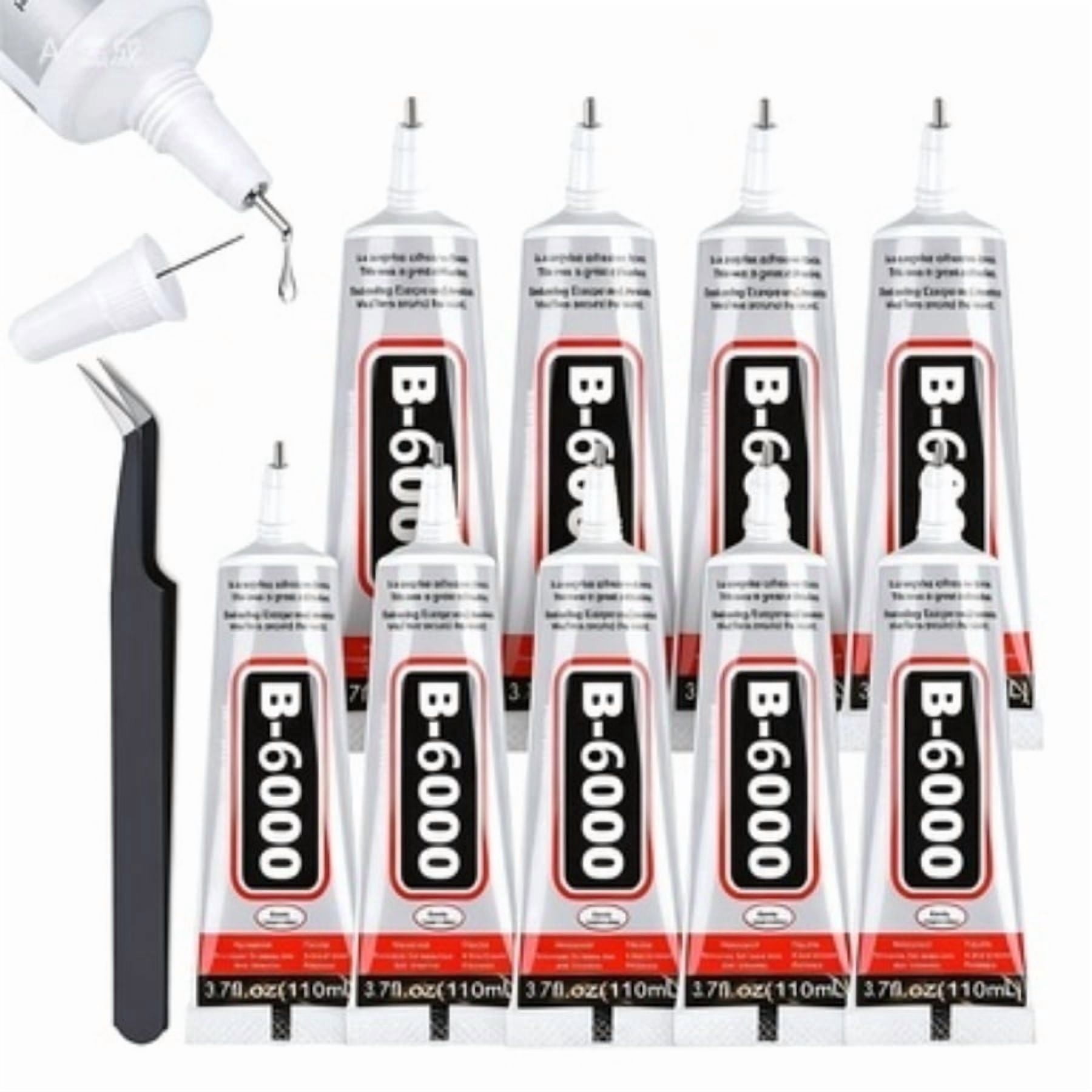 9 Count 110ml/3.7 Fl Oz B6000 Clear Multi-Purpose Craft Adhesive ...