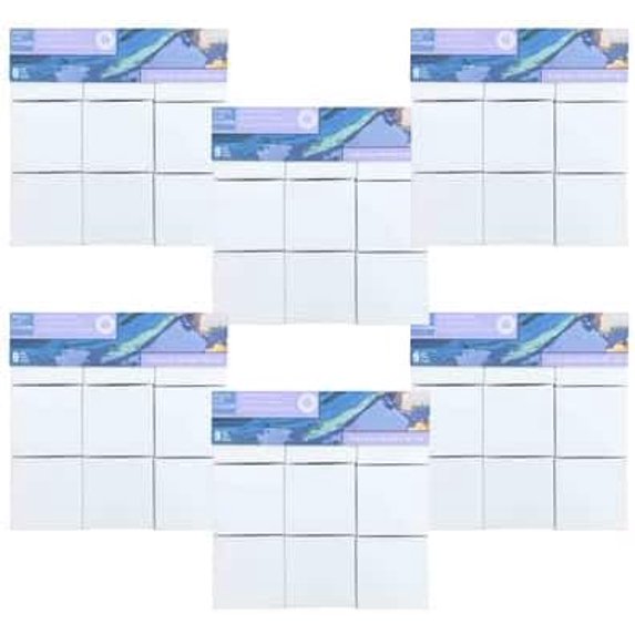 9 Count (54 total) 4” x 4” Level 1 Deco Canvas Pack by - Acid Free ...