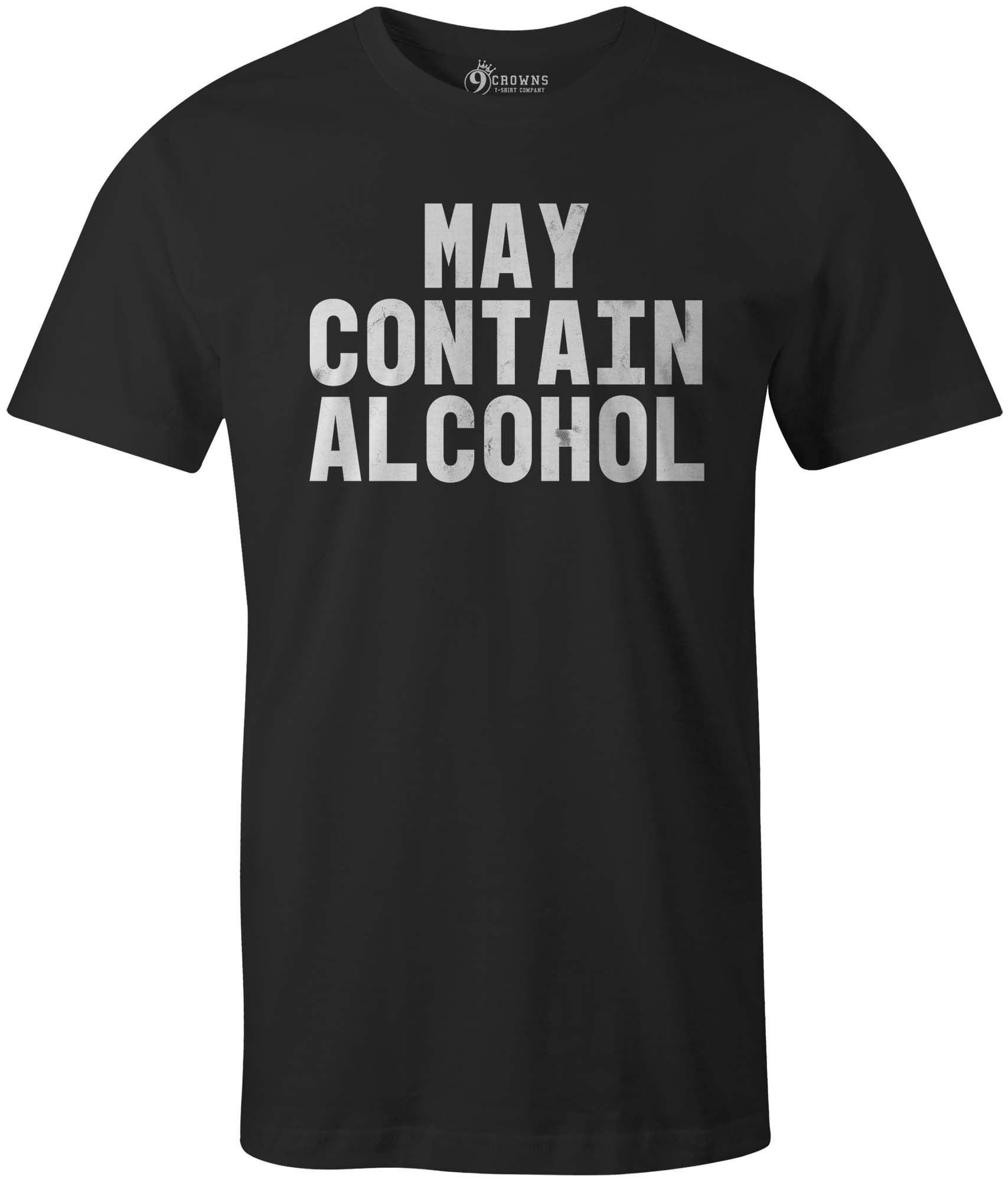 9 Crowns Tees Men's Awesome Funny Drinking Alcohol Graphic T-Shirts ...