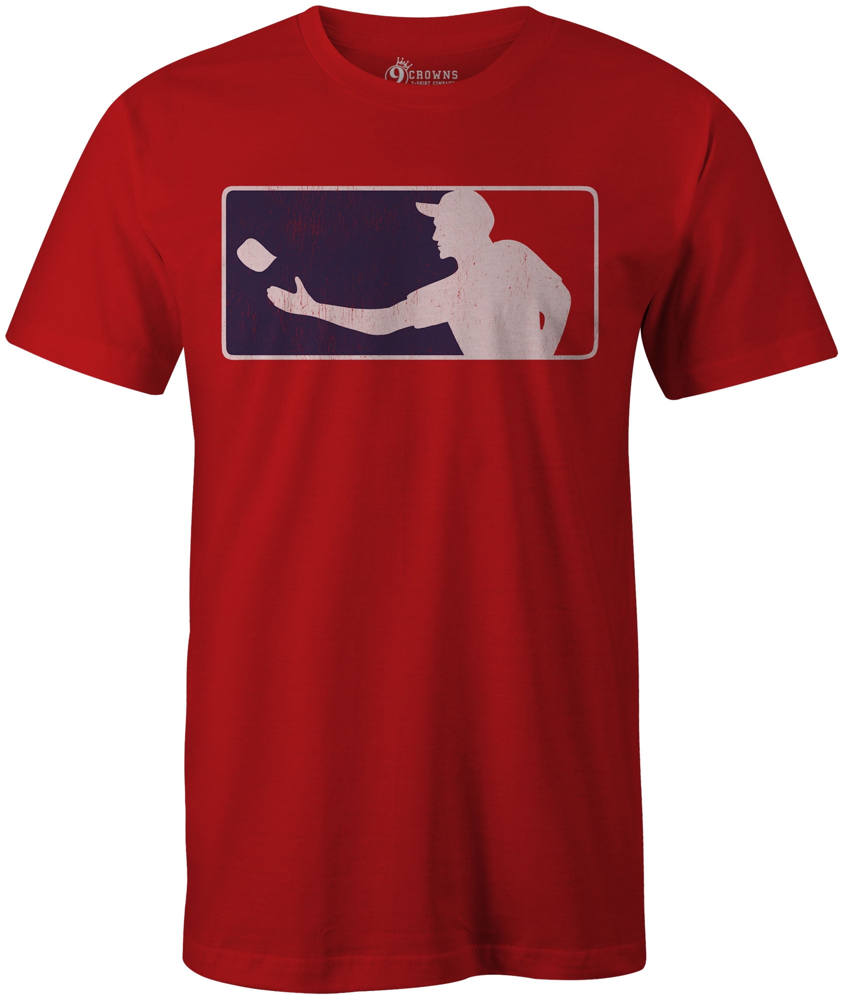 9 Crowns Tees Men's Major League Cornhole (MLC-Red, Small) - Walmart.com