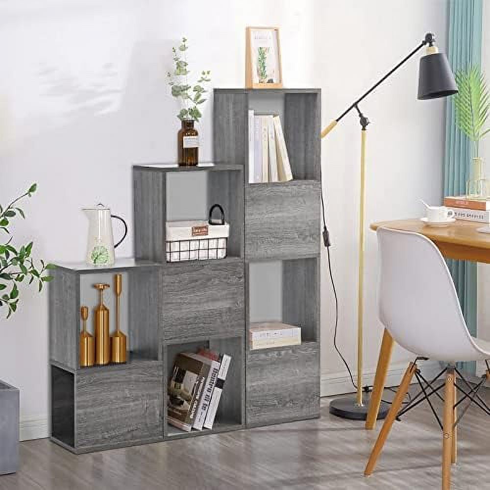 9 Cube Bookshelf DIY Free Combination Bookcase Multifunctional Cube ...