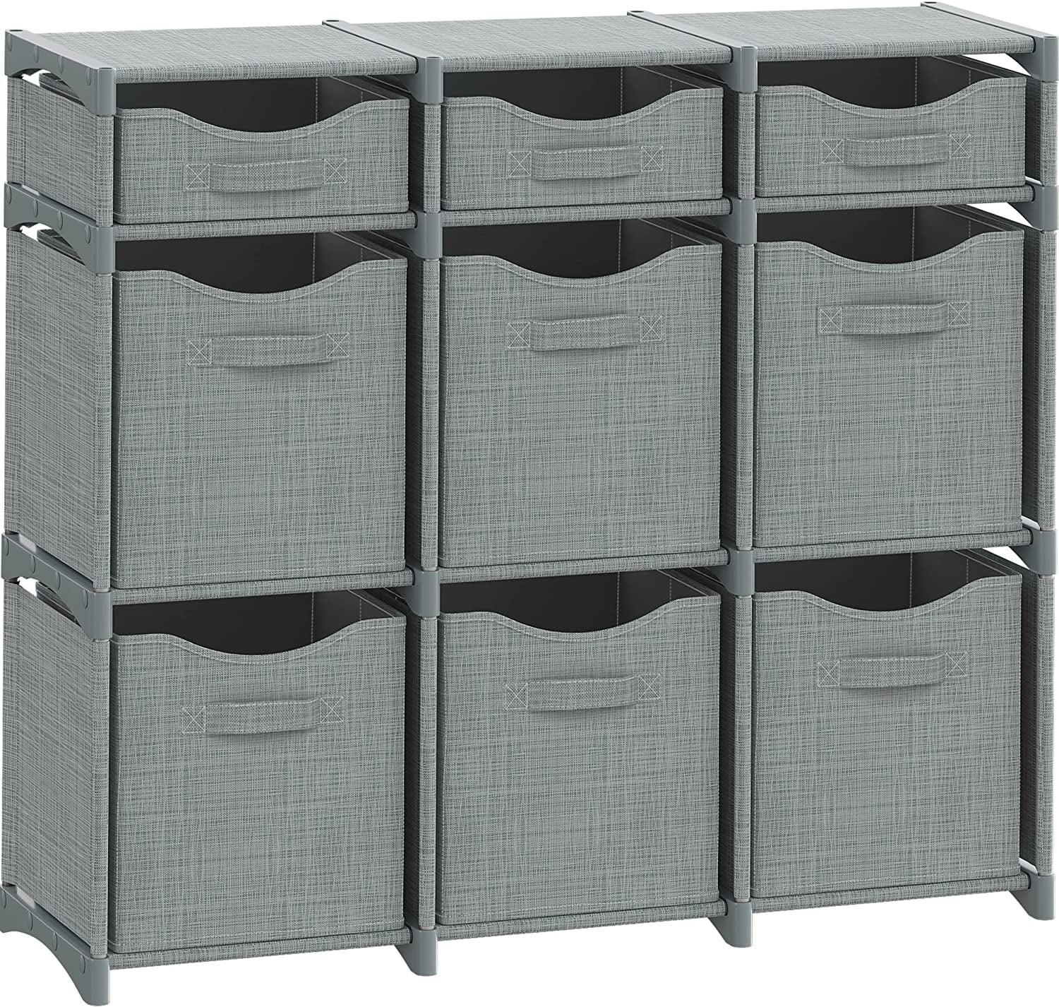 9 Cube Closet Organizers, Includes All Storage Cube Bins, Easy To ...
