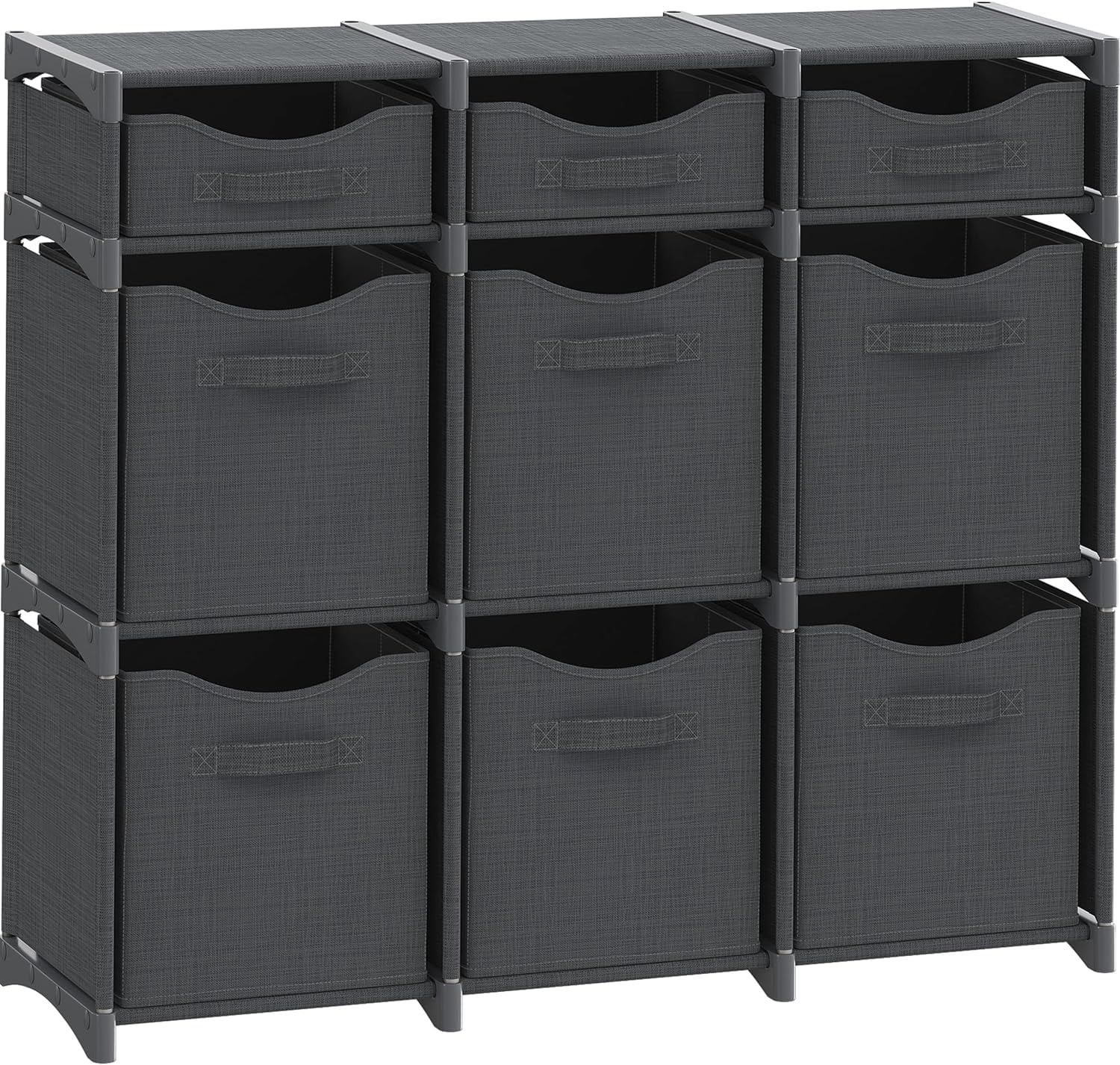 9 Cube Closet Organizers, Includes All Storage Cube Bins, Easy To ...